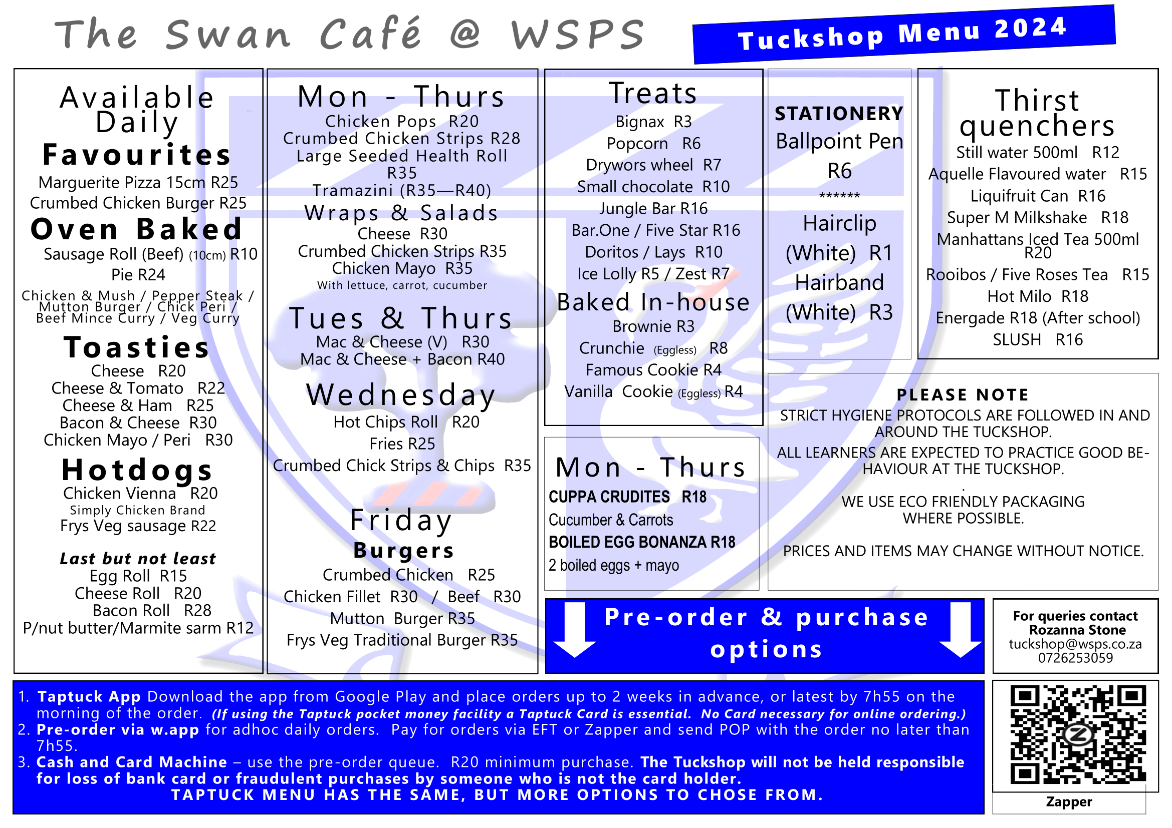 Tuckshop - Westville Senior Primary School